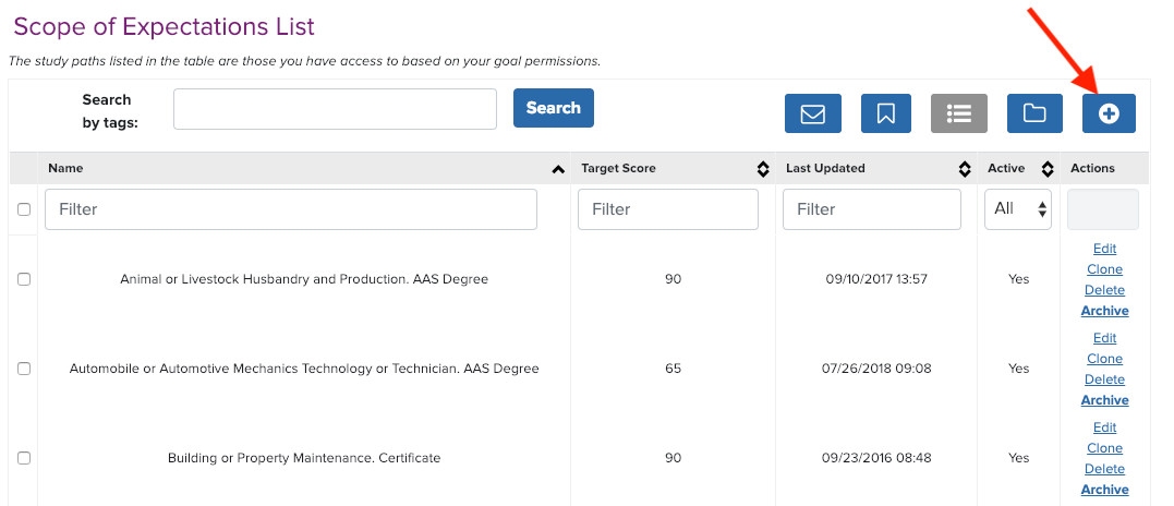Dynamic Table Display – Help Center